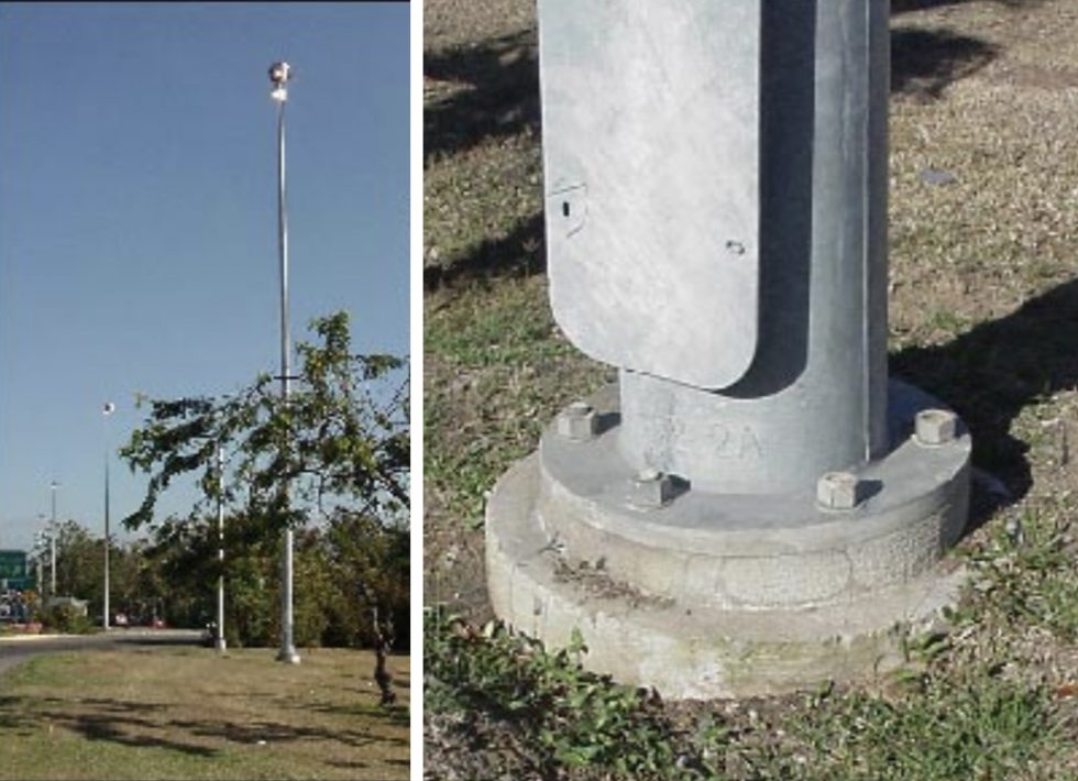 High Mast Lighting Pole Bases | Power Precast